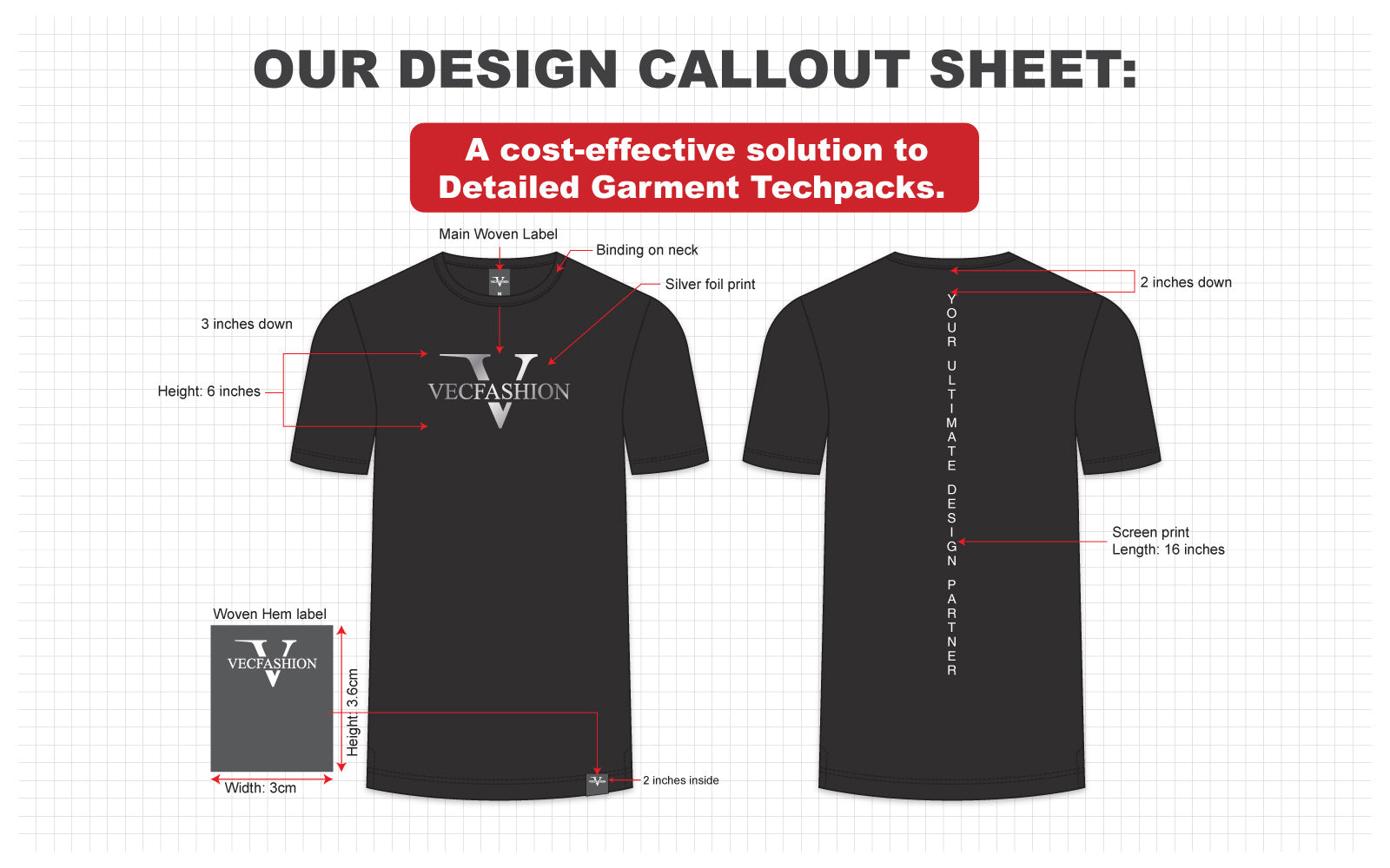 Our Design Calllout Sheets - VecFashion