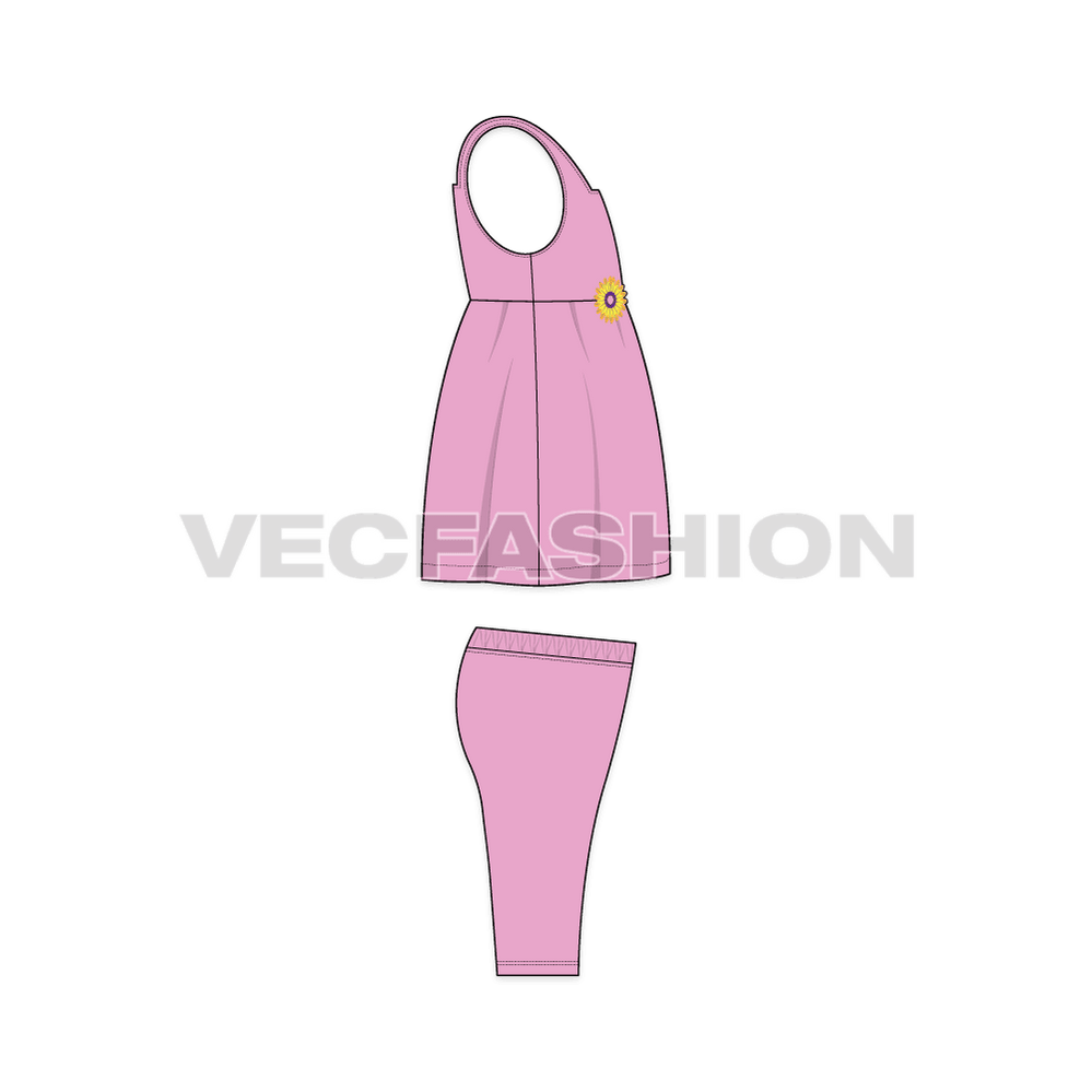 Baby Girl Frock Set - VecFashion