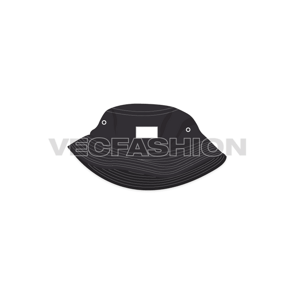 Bucket Hat with Short Crown - VecFashion