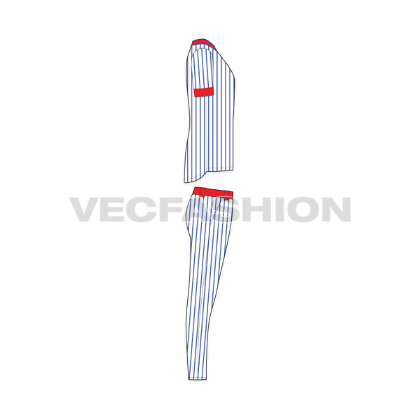 Mens Baseball Uniform Kit - VecFashion