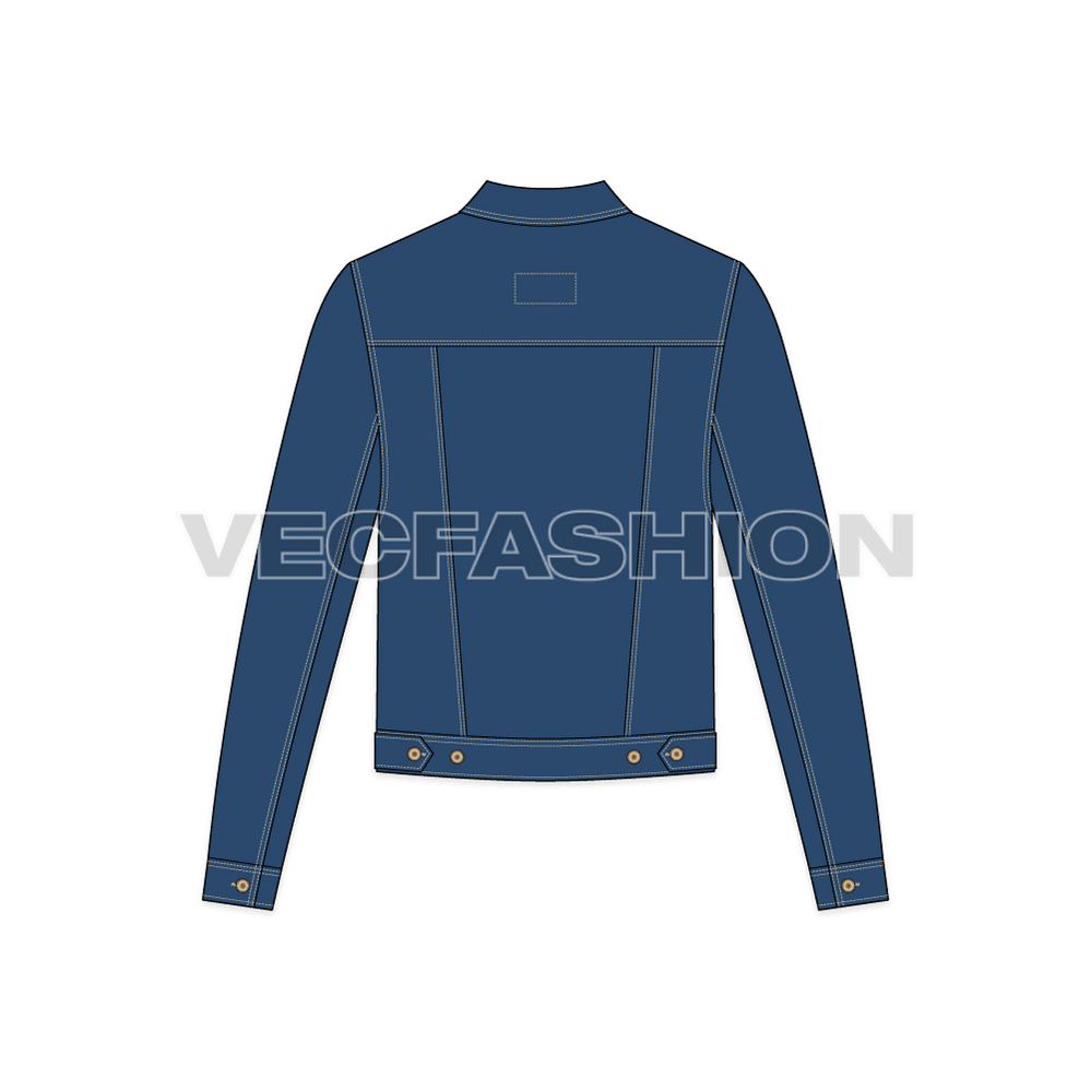 Mens Classic Denim Jacket - VecFashion