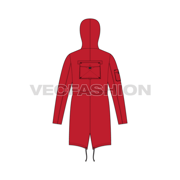 Mens Climbing Parka Jacket Vector - VecFashion