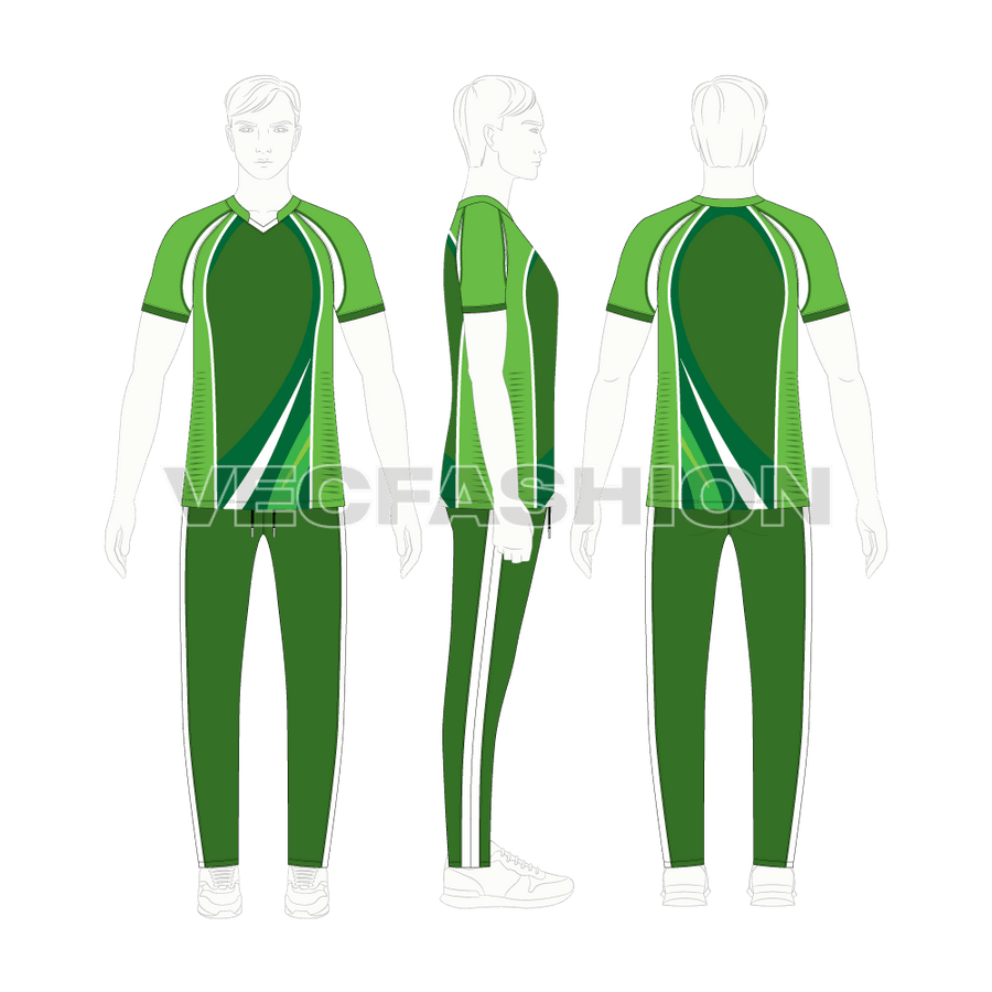 Mens Cricket Uniform Kit - VecFashion