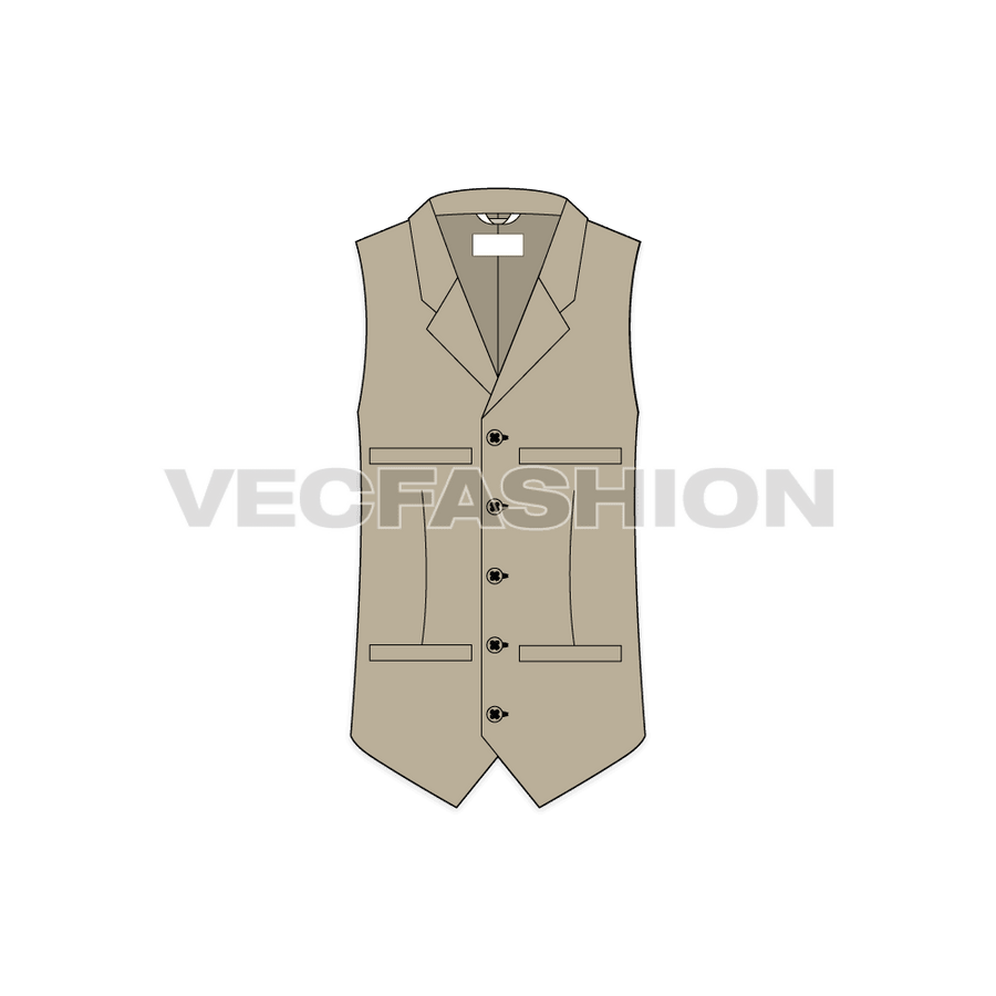 Mens Formal Vests Templates - VecFashion