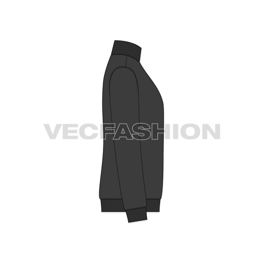 Mens Front Open Training Jacket - VecFashion
