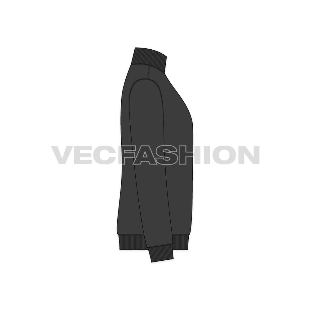 Mens Front Open Training Jacket - VecFashion