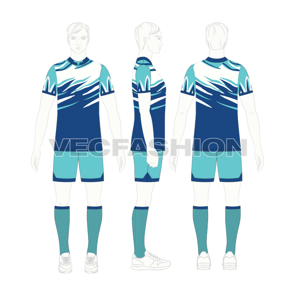 Mens Rugby Uniform Kit - VecFashion