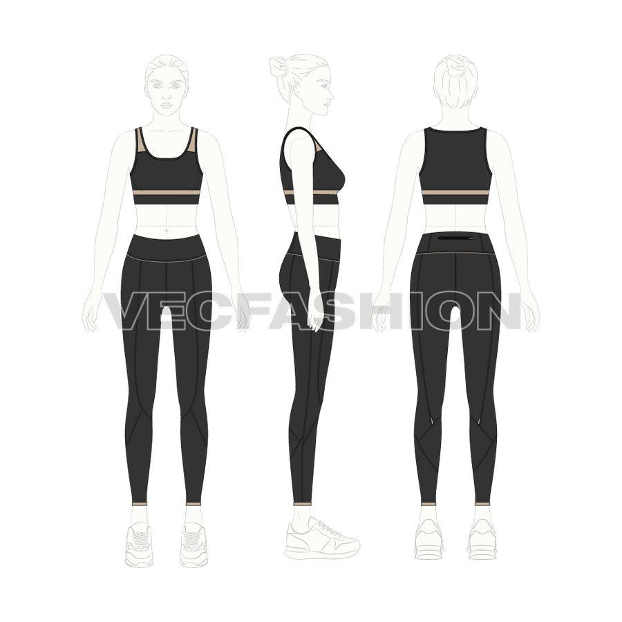 Women Gym Suit - VecFashion