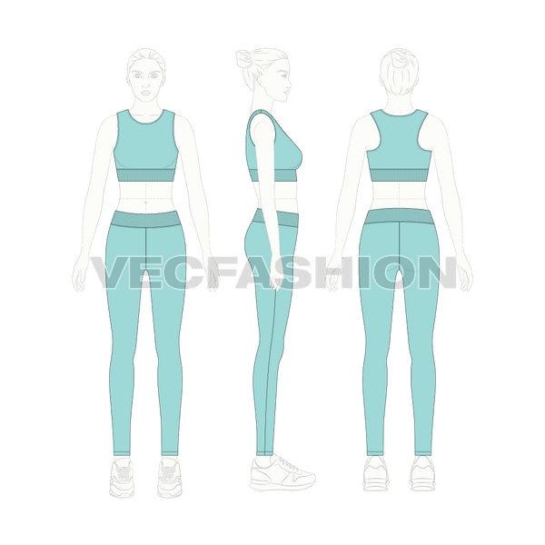 Women's Fitness Training Set - VecFashion