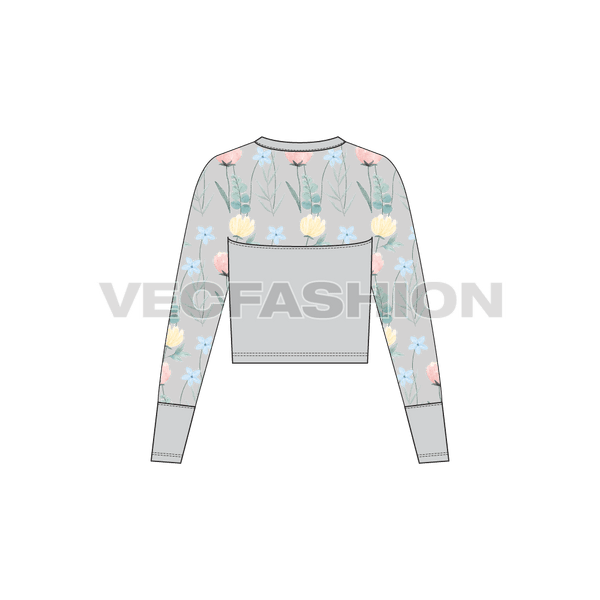 Women's Floral Embroidered Sheer Mesh Top - VecFashion