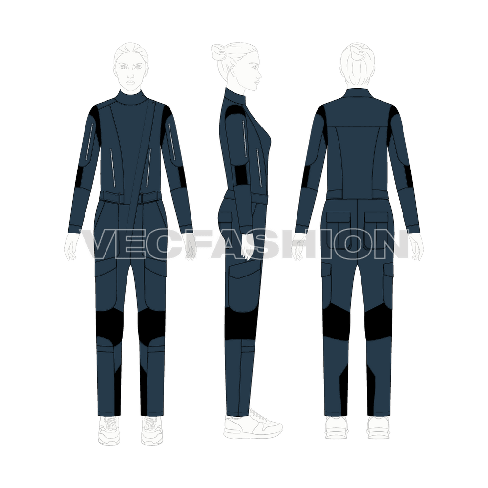 Women's Mono Suit - VecFashion