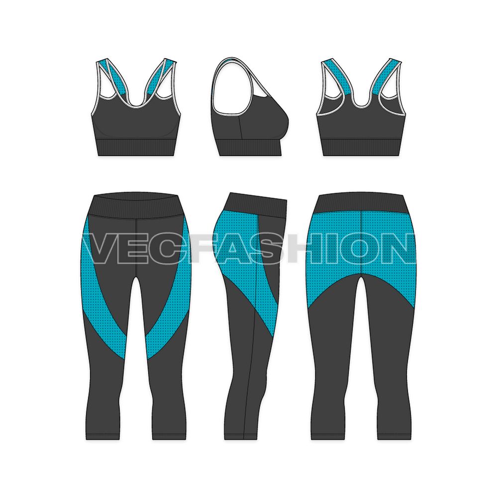 Women's Running Set - VecFashion