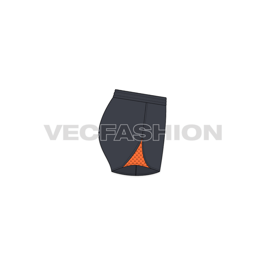 Women's Shell Sport Shorts - VecFashion