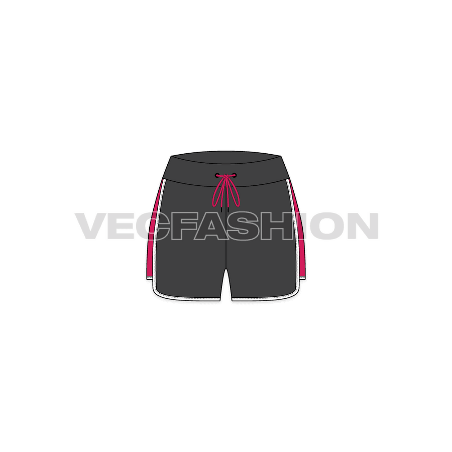 Women's Tech Shorts - VecFashion