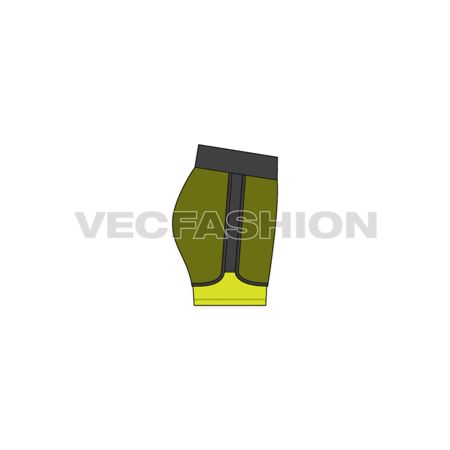 Women's Vector Gym Shorts - VecFashion