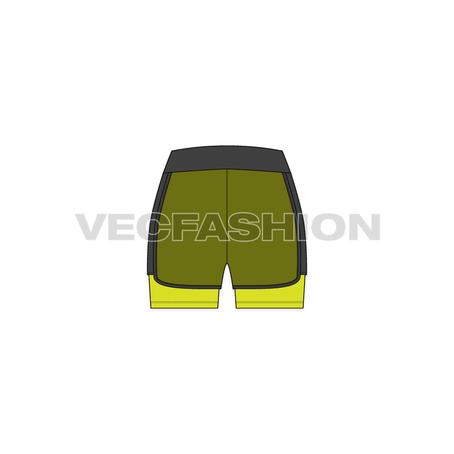Women's Vector Gym Shorts - VecFashion